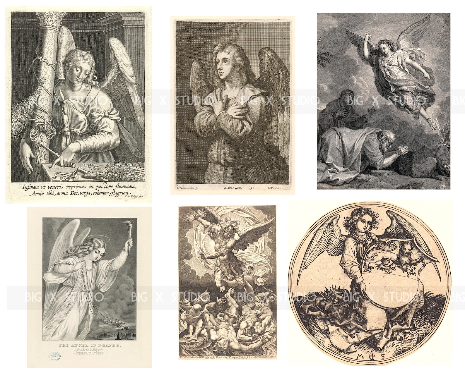 Medieval Gothic Angel Images / Digital Download / Commercial - Etsy
