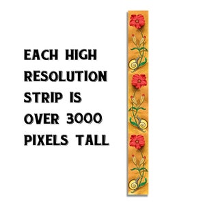 Medieval Floral Gold Leaf Borders: Illuminated Manuscript Clipart ...