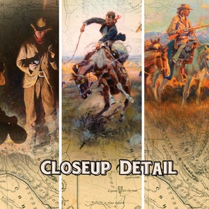 Wild West Cowboy Printable Bookmarks / Digital Download / Cowboy Gift ...