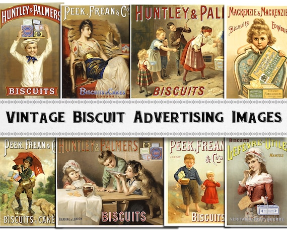 Vintage Biscuit Advertising Images / Digital Download / | Etsy