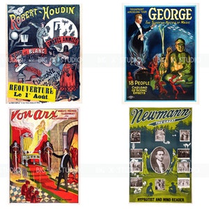 Black Magic Poster Images Set 3 / Digital Download / Commercial Use ...