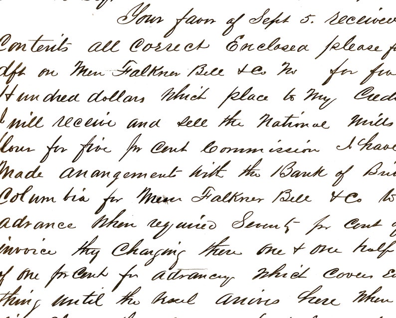 Victorian Handwriting SVG Images / Digital Download / - Etsy Australia