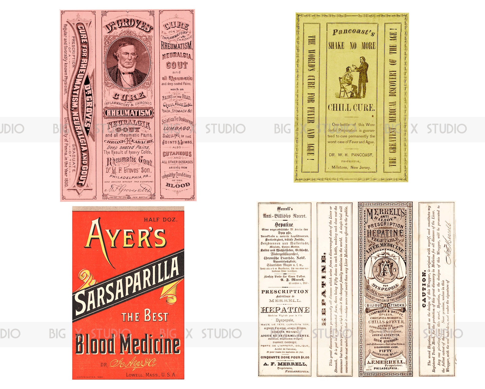 Vintage Medicine Label Images / Digital Download / Commercial - Etsy