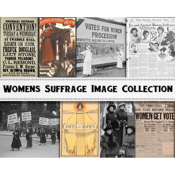 Womens Suffrage - Etsy