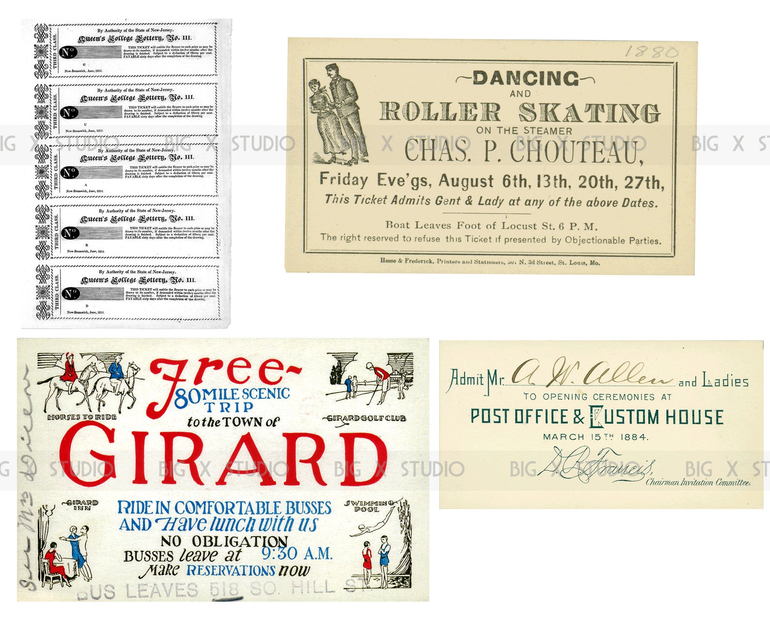 Vintage Victorian Ticket Images / Train Tickets / Ephemera / - Etsy India