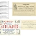 Vintage Victorian Ticket Images / Train Tickets / Ephemera / Commercial ...