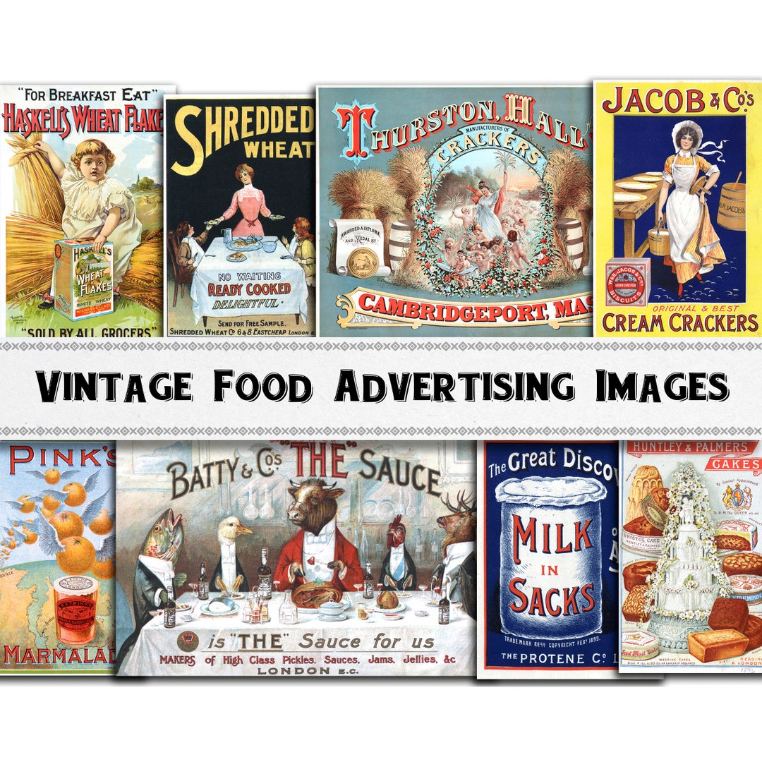 Vintage Food Advertising Images / Digital Download / Commercial Use ...