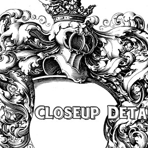 Medieval Cartouche Frame Border Images / Digital Download / Commercial ...