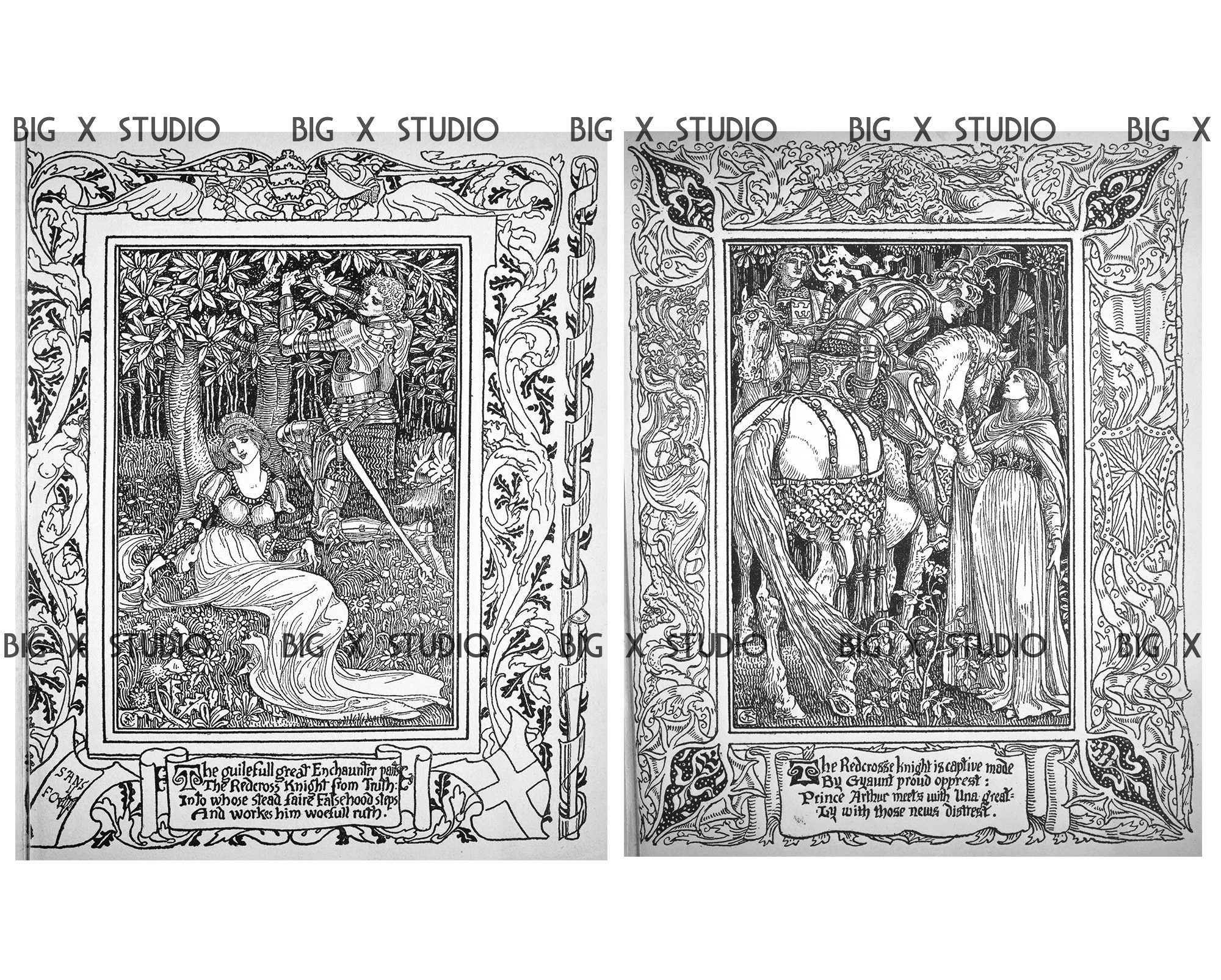 Medieval Renaissance Engraving Woodcut Images / Digital - Etsy