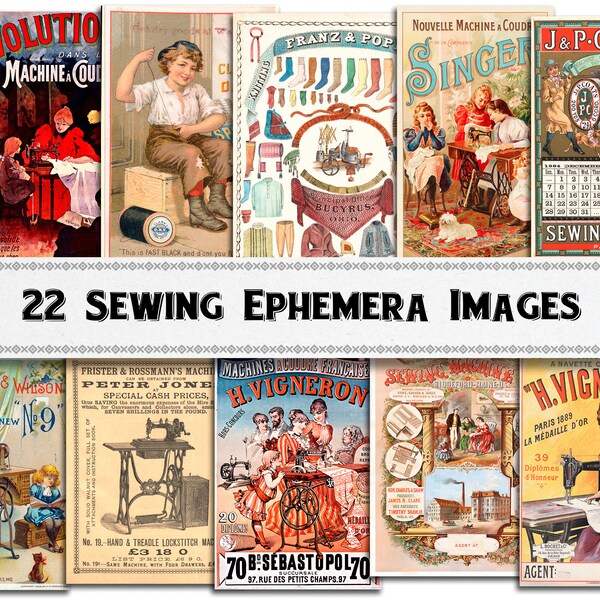 Sewing Ephemera - Etsy