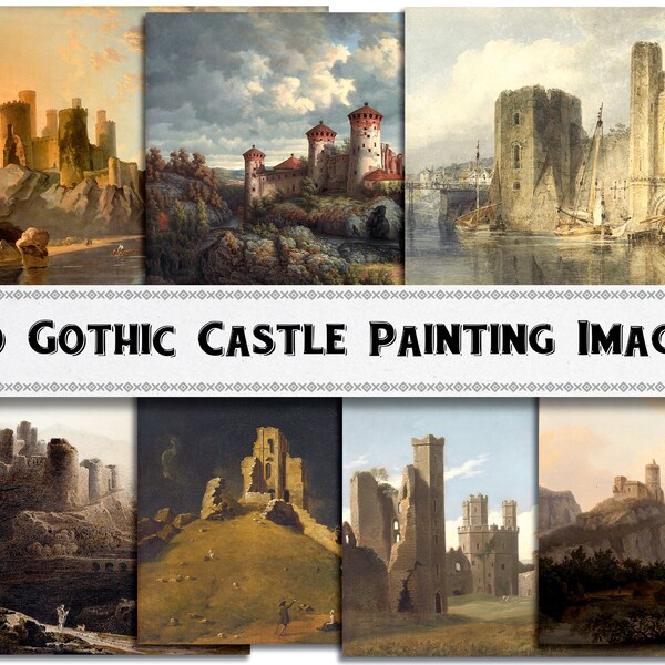 Gothic Castle - Etsy