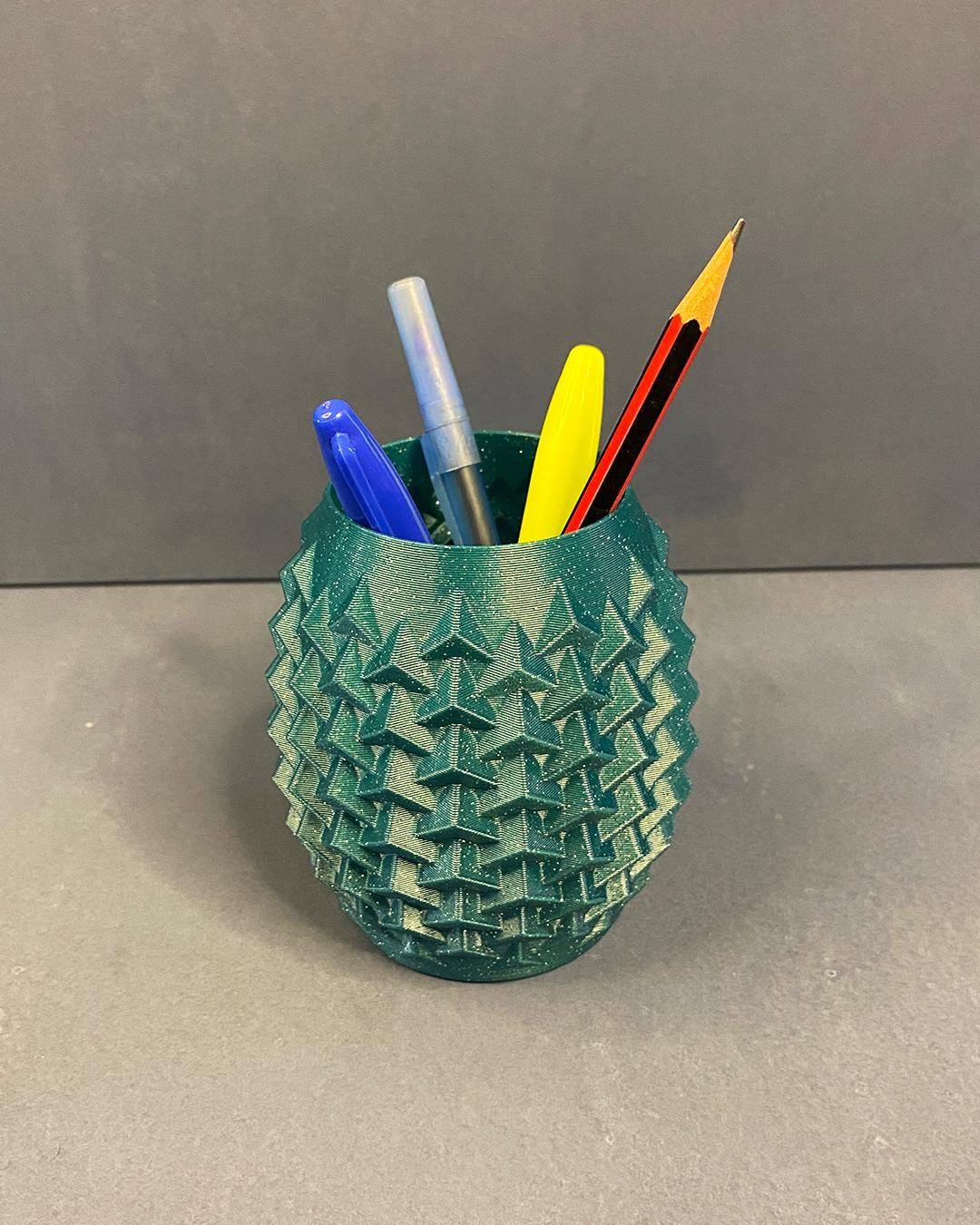 Spike Pen Holder – Modern Desk Organizer, Minimal Home Decor - Etsy