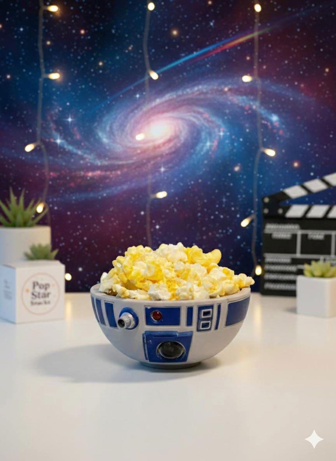 3D Printed Astromech Droid Popcorn Bowl – Sci-fi Snack Decor - Etsy
