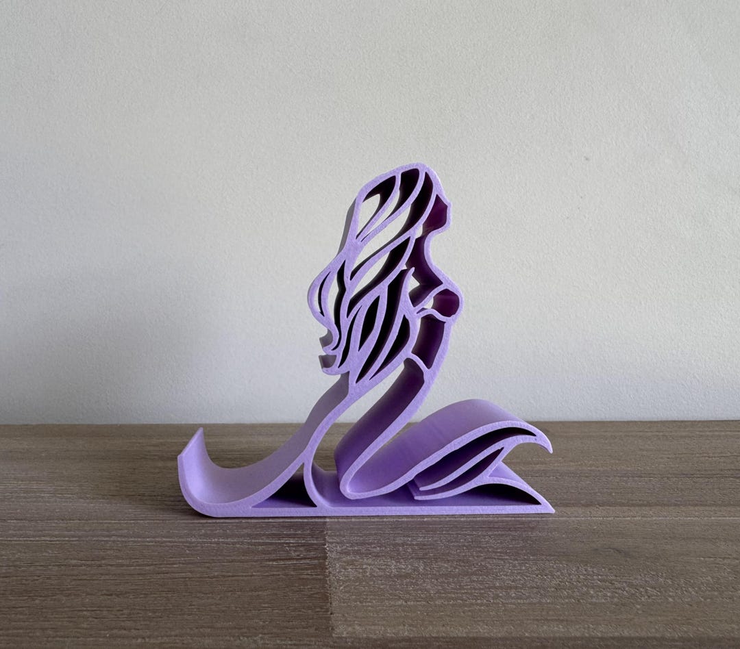 Mermaid Phone / E-reader / Tablet Stand | Desk Organiser | 3D Printed ...