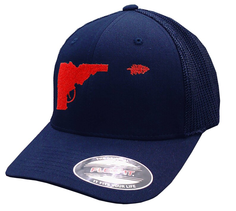 Idaho Tree-gun Flex-fit Hat BANANA Ink | Etsy