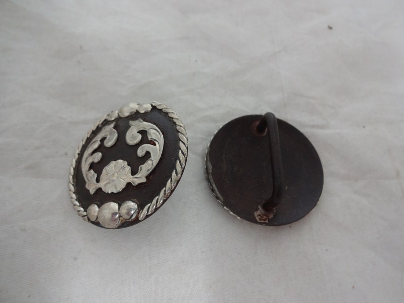 Pair Dakota Bubble Hansen Western Gear Loop Back Conchos Brown | Etsy