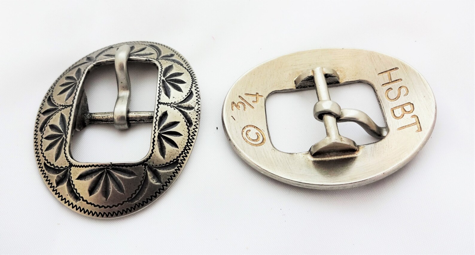 Pair Jeremiah Watt Abilene Cart Buckles Antiqued White Bronze - Etsy