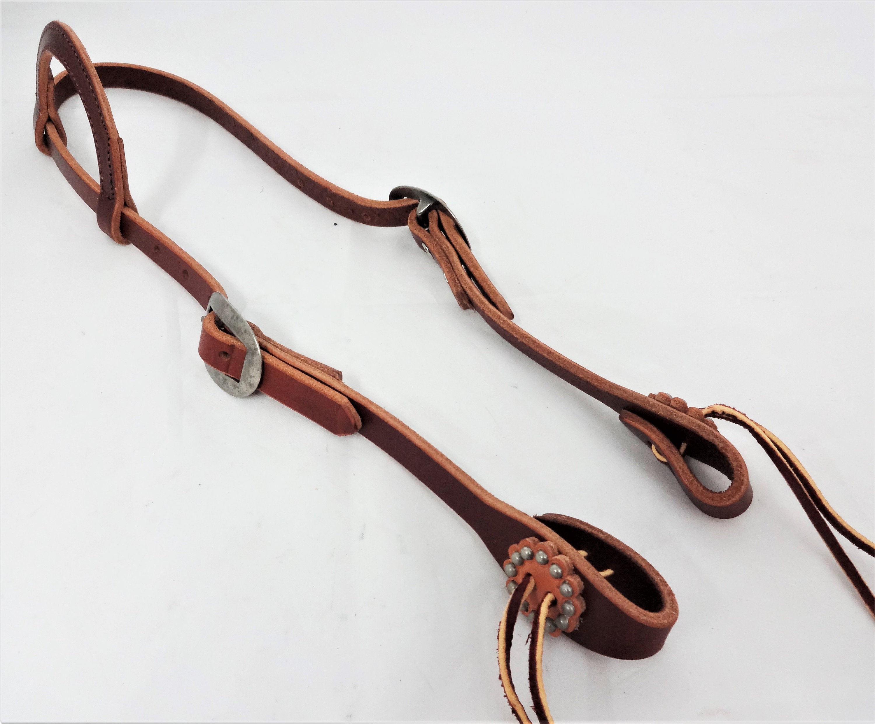 Ear Split Western Bridle Parts