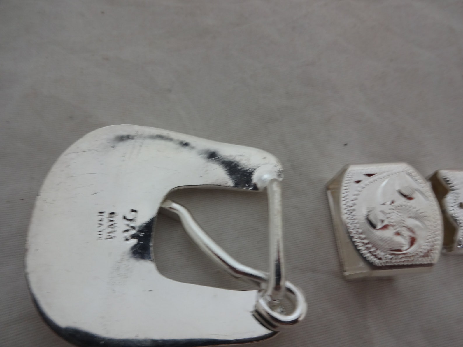 Pico Berry Longhorn 3 Piece Buckle Set Keeper Loop & Tip Horse | Etsy