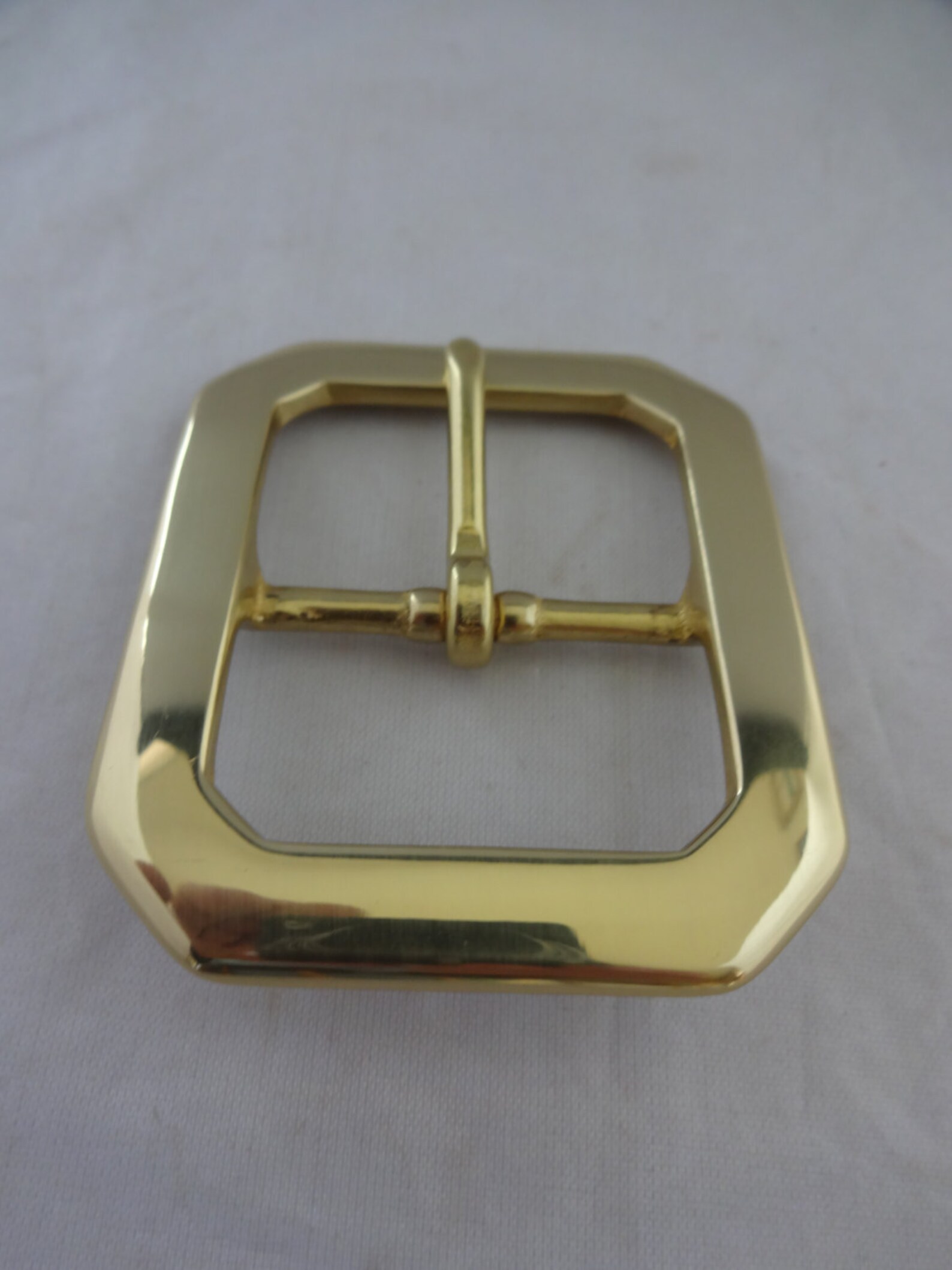 Clip Corner Solid Brass Western Belt Buckle Loop Tip Set | Etsy