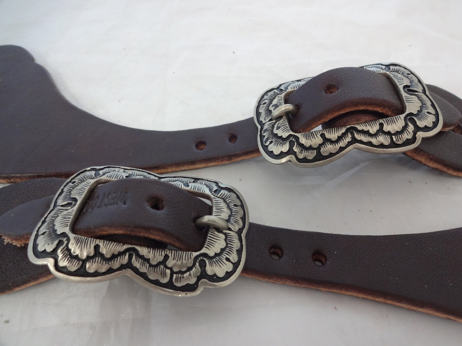 Spur Straps Dark Chocolate Brown English Bridle Leather - Etsy