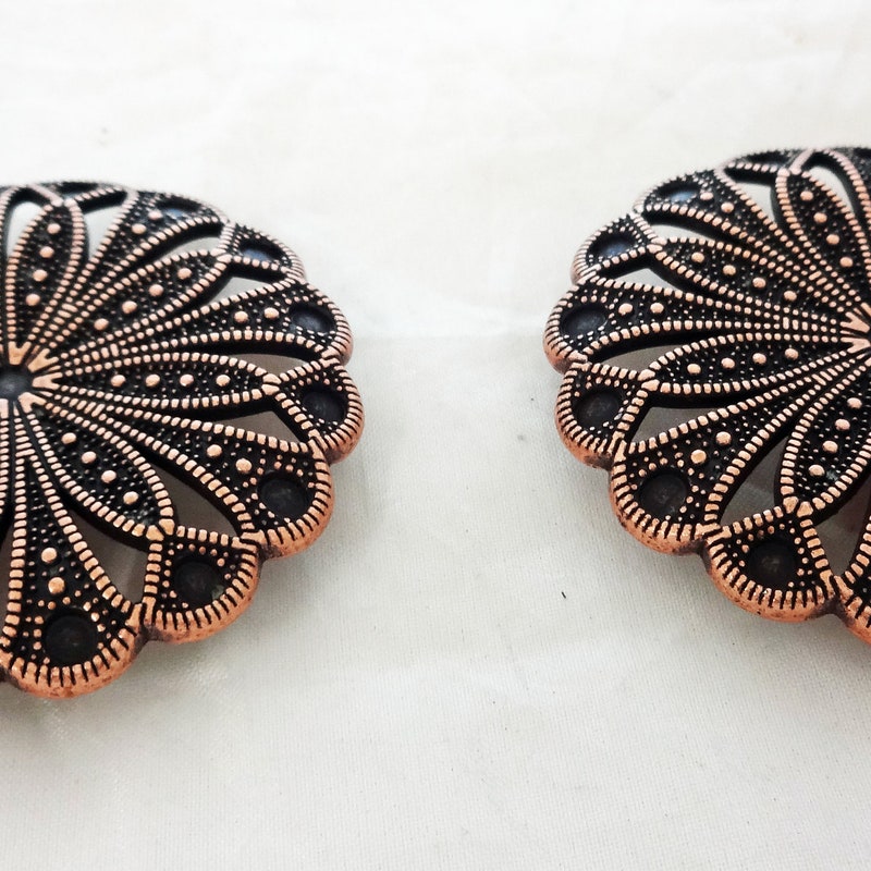 Round Conchos - Etsy