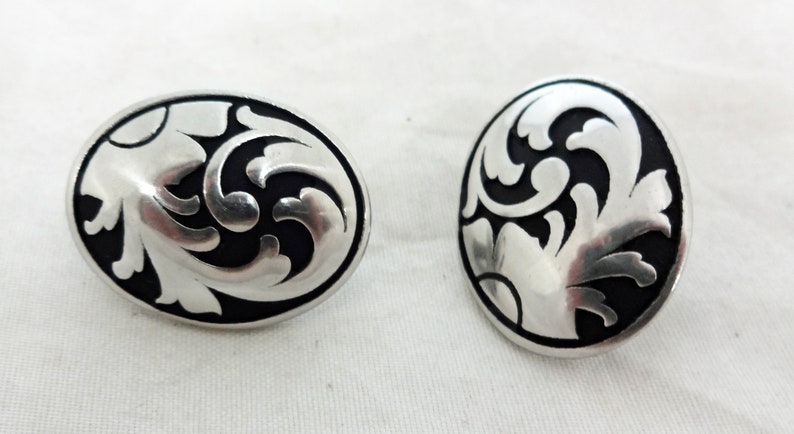 New Pair Jeremiah Watt 1 Oval Small Oblong Conchos Screw | Etsy