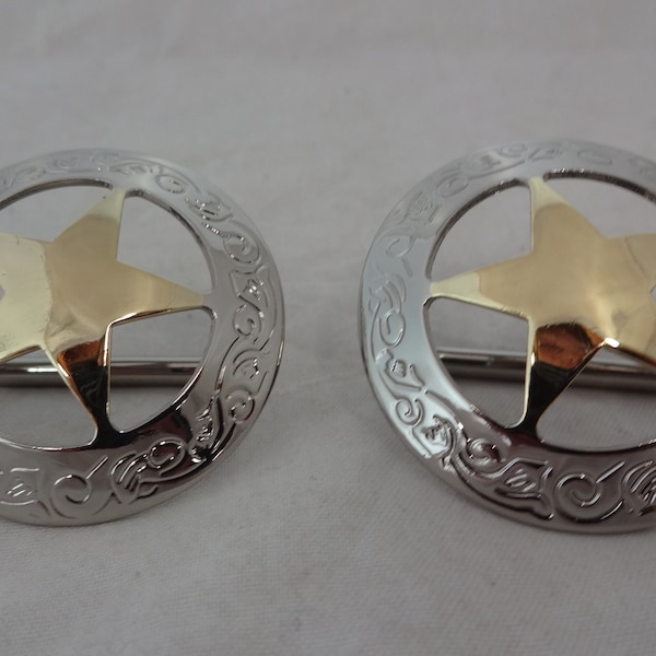 Star Loop Back Concho - Etsy