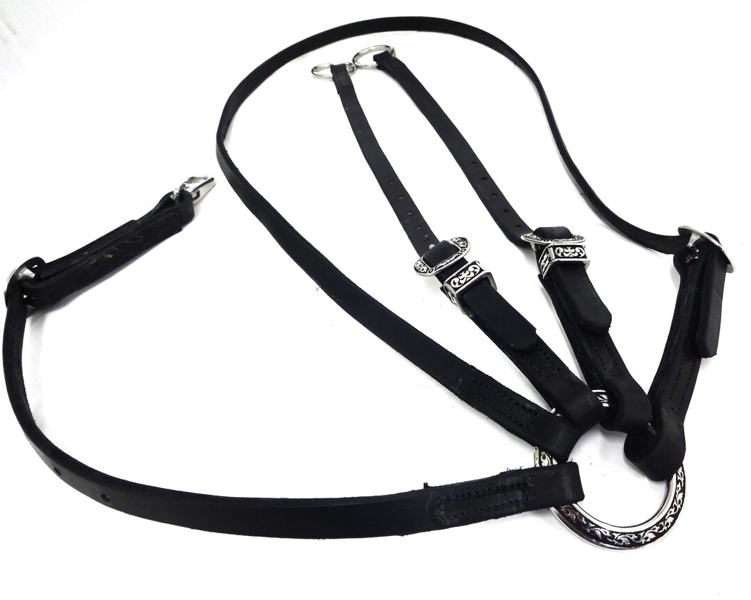 Running Martigale Hermann Oak Black Harness Leather Jeremiah Watt ...