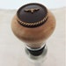 Western Wood Concho Wine Stopper Maple Brown Iron Brass Longhorn Steer ...