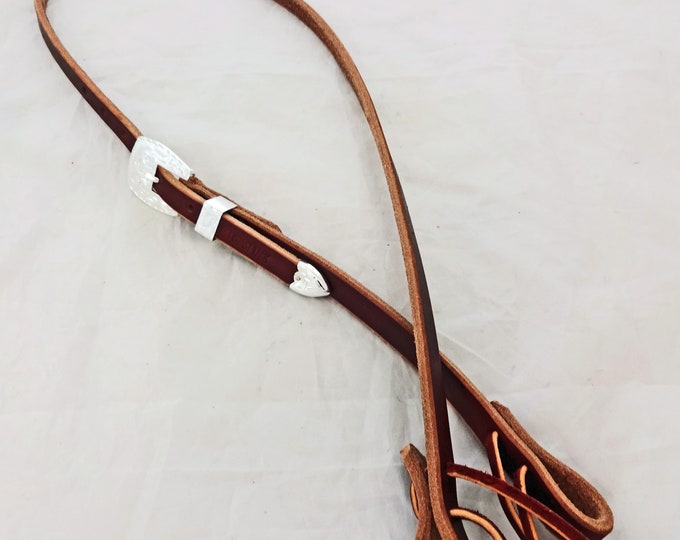 Bosal Hanger Hackamore Chestnut British Brown Bridle Leather - Etsy
