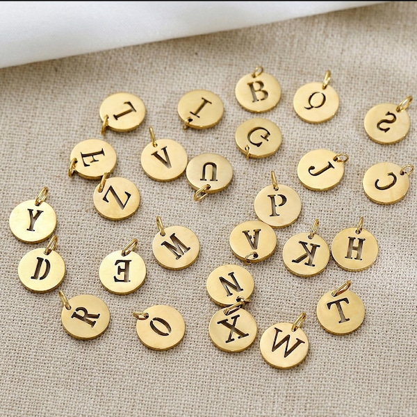 Letter U Charm Bead - Etsy