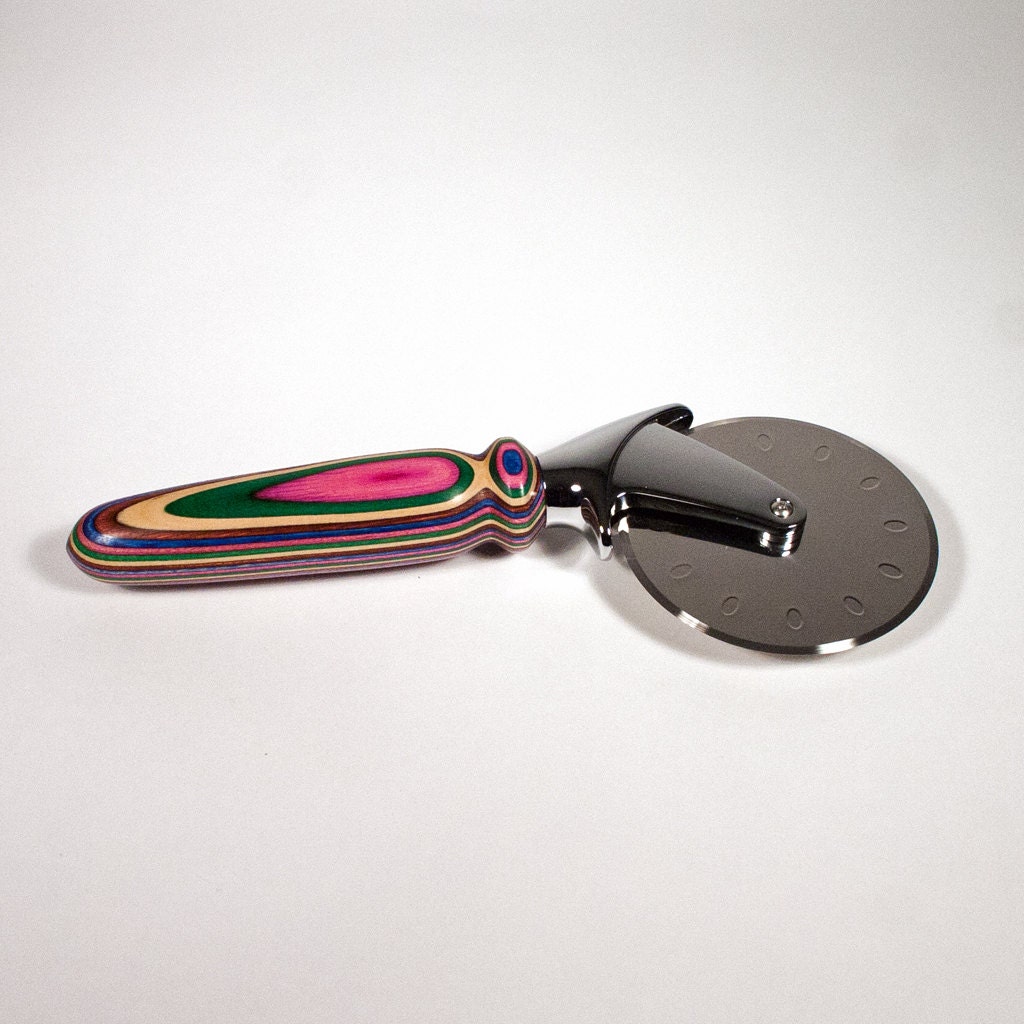 Pizza Cutter Pizza Wheel Five Color Stainless Steel Pizza | Etsy