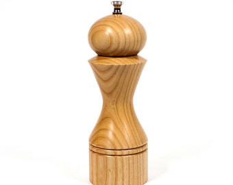 Pepper Mill, 8 Inch Ash Pepper Mill, 8 Inch Ash Peppermill, Pepper ...