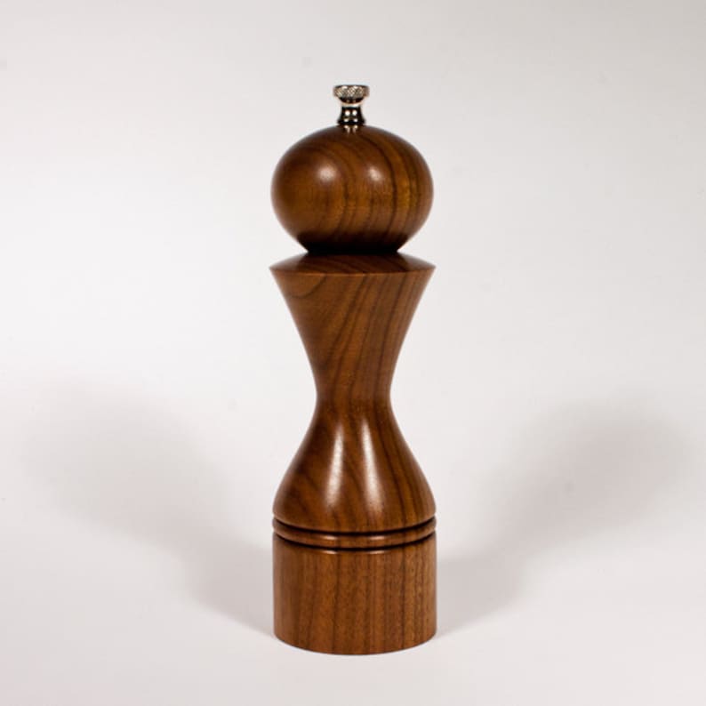 Salt Mill 8 Inch Walnut Salt Mill Salt Grinder Saltmill - Etsy