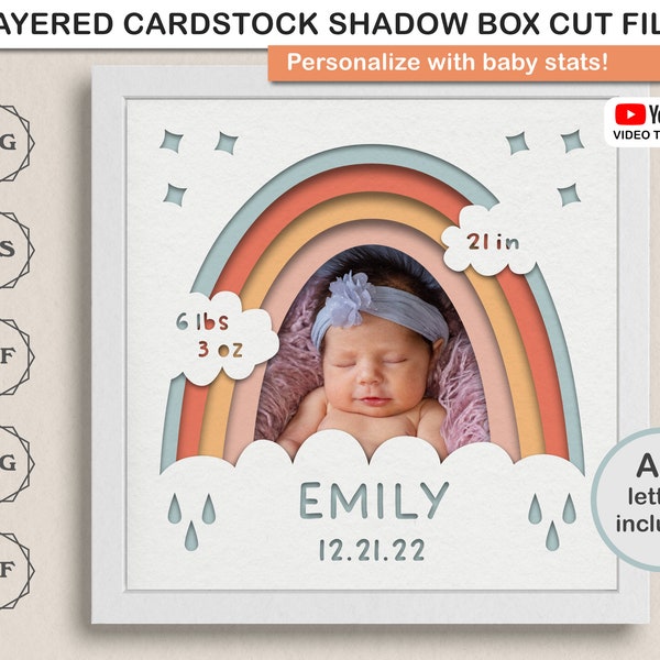 Baby Shadow Box - Etsy
