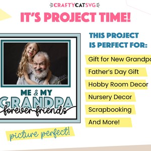 Grandpa Shadow Box SVG Files for Cricut Projects, Handmade Personalized ...