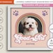 Retro Dog Photo Frame SVG 3D Shadow Box SVG Dog Remembrance - Etsy