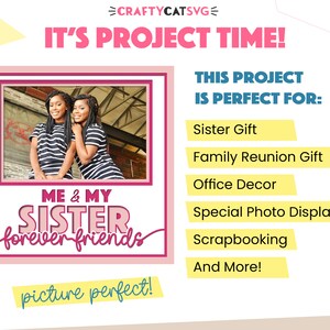 Sister Shadow Box SVG: DIY Layered Paper Cut File - Etsy