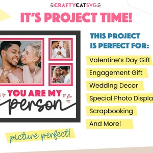 Love Shadow Box SVG: Anniversary Photo Frame Project (digital Download ...