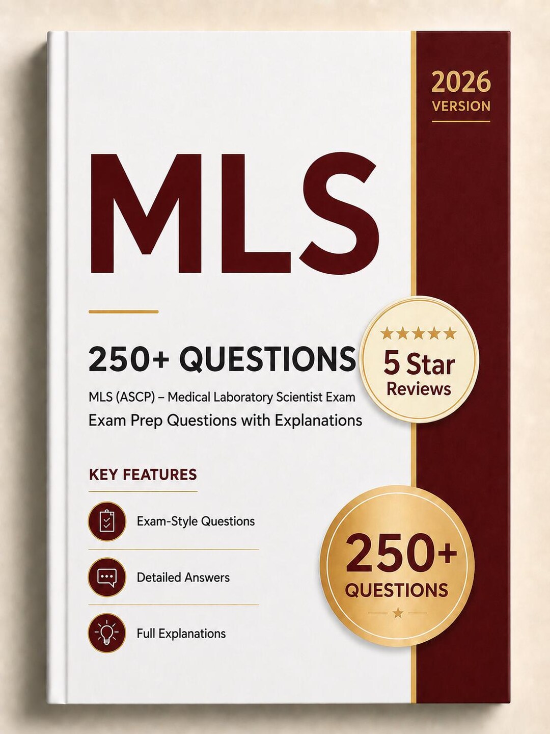 MLS (ASCP) – Medical Laboratory Scientist Exam Prep 2026 (new Material ...