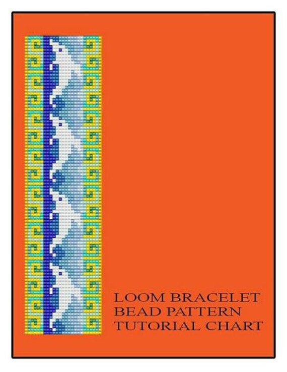 Bead Loom Dolphins Bracelet Pattern PDF | Etsy