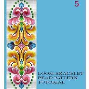 Bead Loom Vintage Motif 5, 6, 6A, 7 Multi-color Bracelet Patterns PDF ...