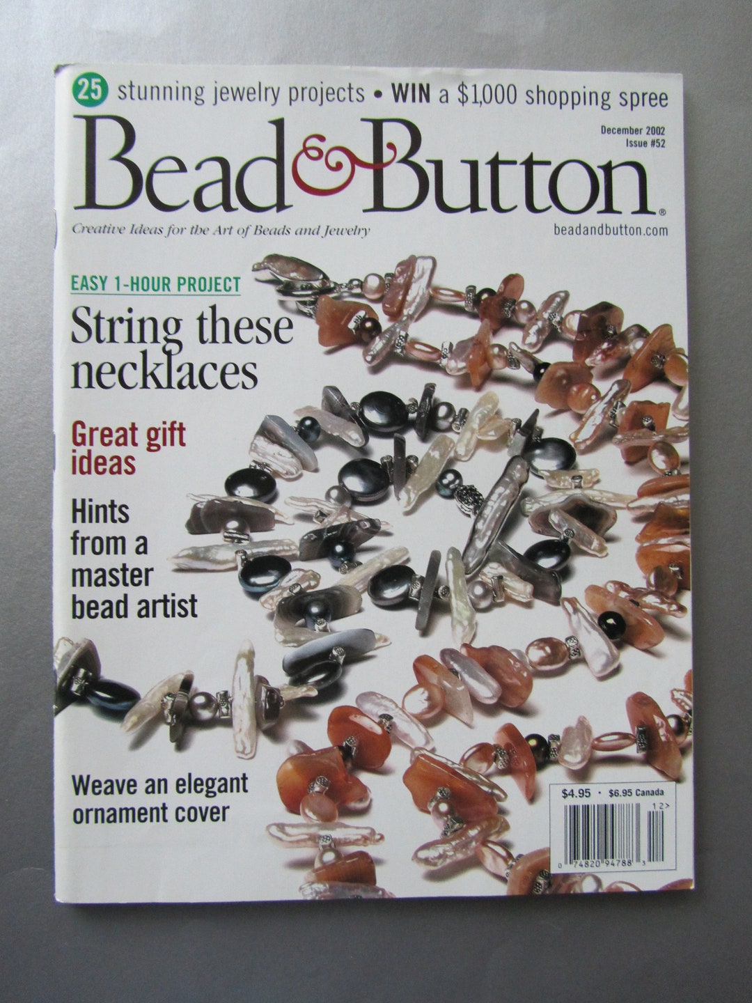 Bead and Button Magazine Creative Ideas for the Art of Beads and ...