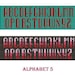 Bead Loom Bracelet Alphabet 5 Designs All Letters Alphabets Bracelet ...