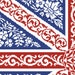 UK British Flag Union Jack Flag Cross Stitch Pattern Large Design ...