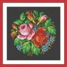 Berlin Woolwork Roses Bouquet 4 And/or Antique Bouquet 5 Cross Stitch ...