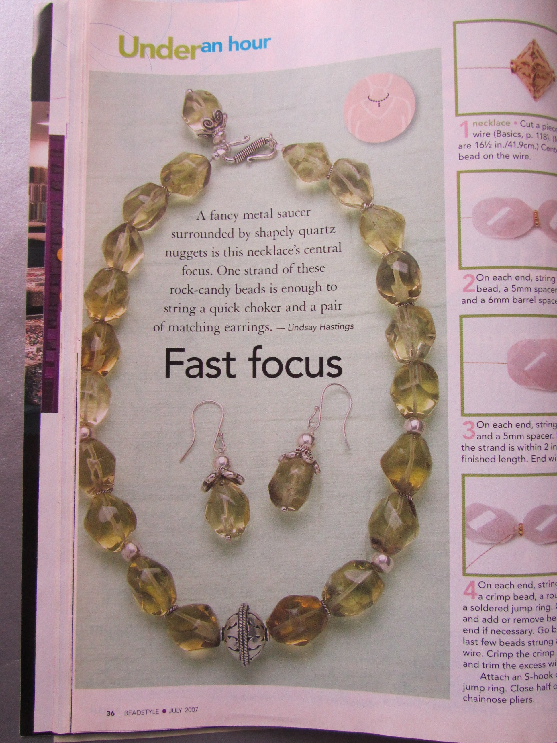 Bead Style Magazine Creative Ideas for the Art of Beads and Jewelry ...
