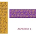 Bead Loom Bracelet Alphabet 5 Designs All Letters Alphabets Bracelet ...