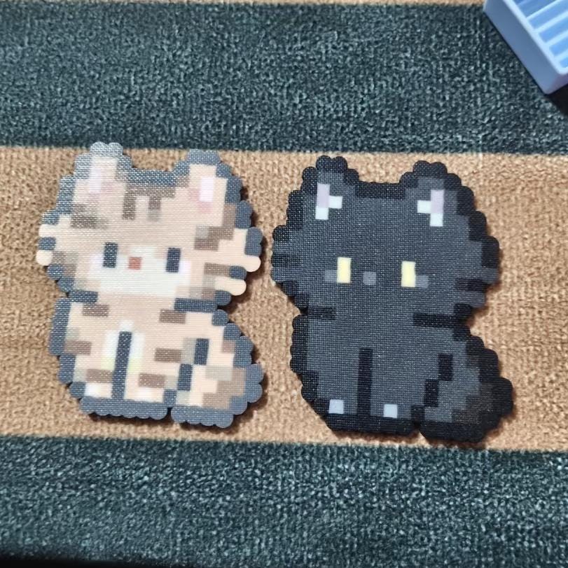 12 Cute Cats Fuse Bead Patterns Bundle Digital Download Perler Bead ...